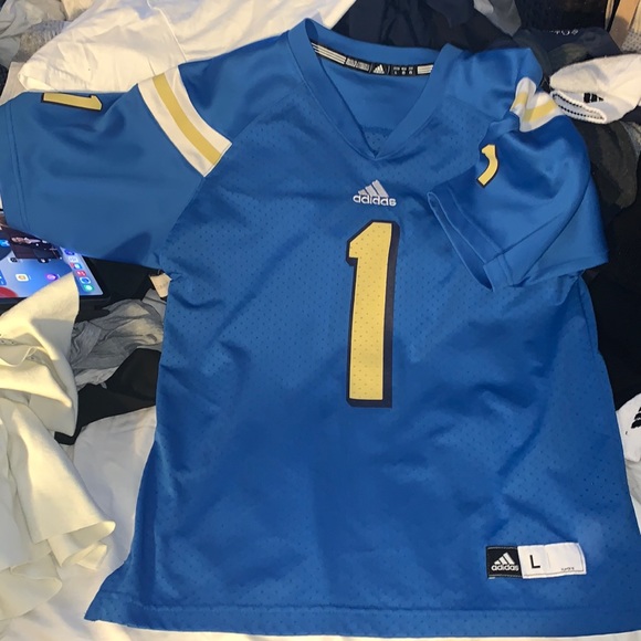 adidas | Tops | Adidas Ucla Jersey Size Large Basketball Soccer ...